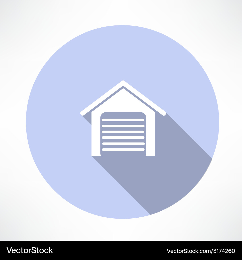 Garage icon Royalty Free Vector Image - VectorStock