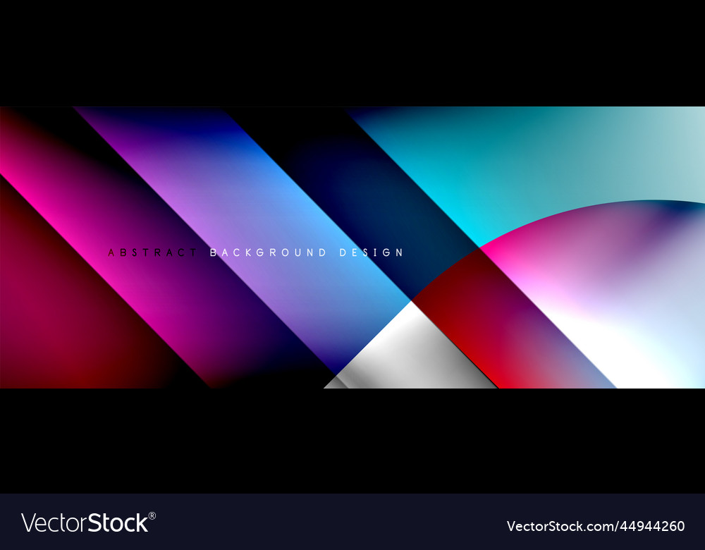 Trendy Simple Fluid Color Gradient Abstract Vector Image