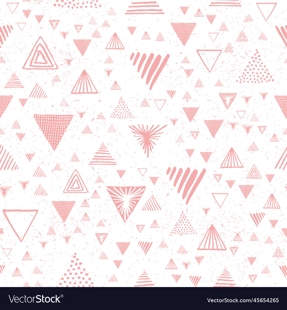 Abstract geometric pattern with triangles Vector Image