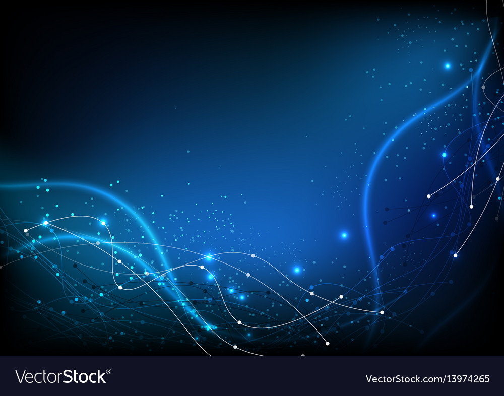Background abstract technology communication data Vector Image