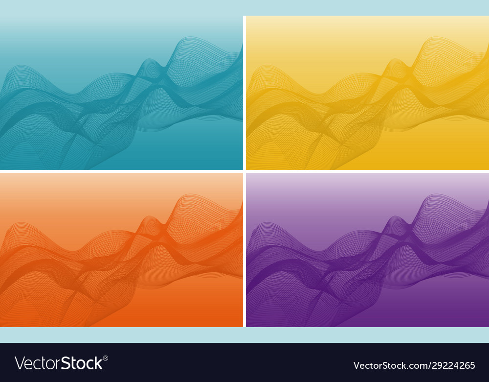 Background template with abstract patterns Vector Image