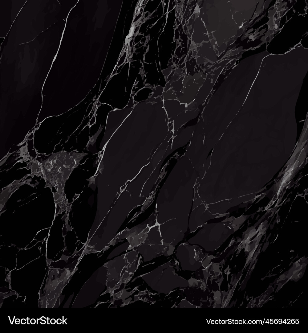 Black marble texture design colorful dark marble Vector Image