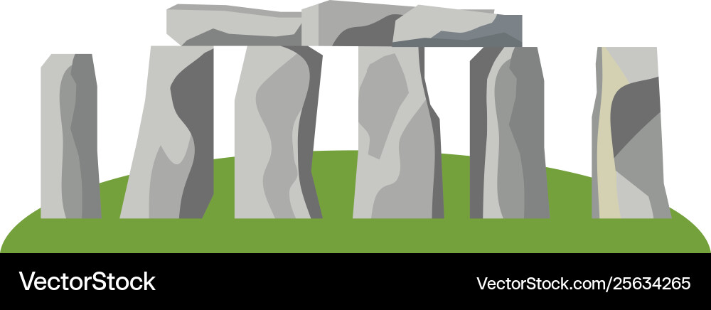 Stonehenge england landmark design Royalty Free Vector Image
