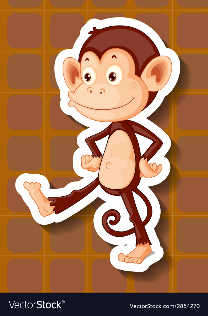 Monkey Royalty Free Vector Image - VectorStock