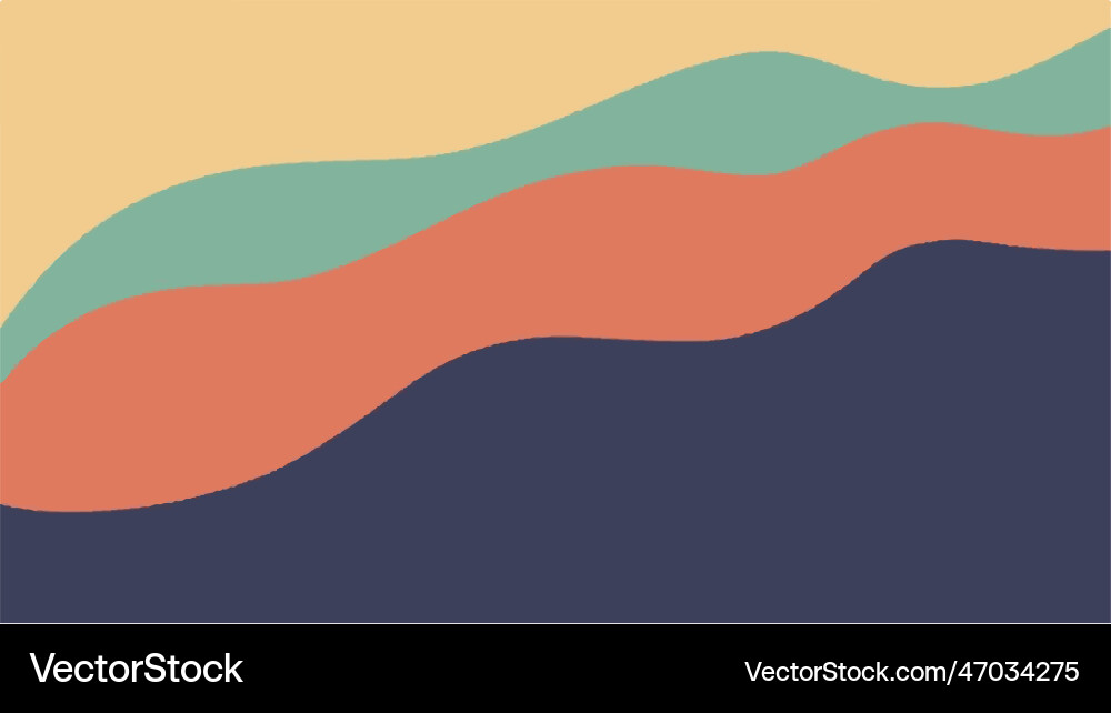 Abstract colorful doodle background for your Vector Image