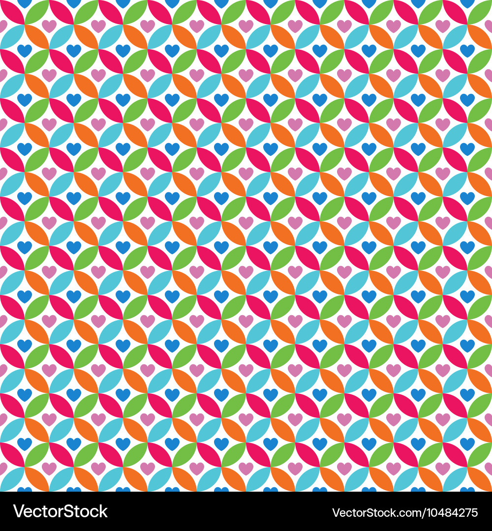 Bright colorful seamless pattern for baby style Vector Image