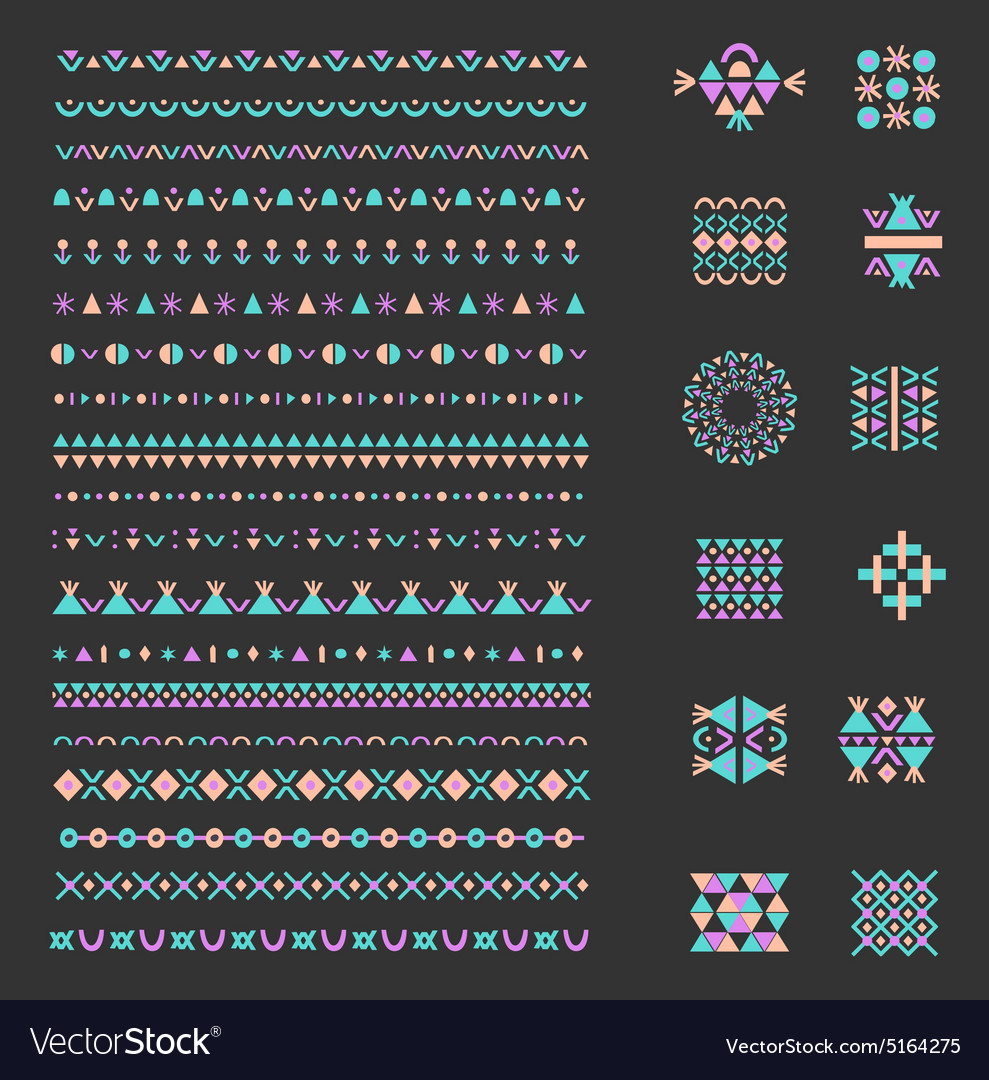 Decorative design elements Royalty Free Vector Image