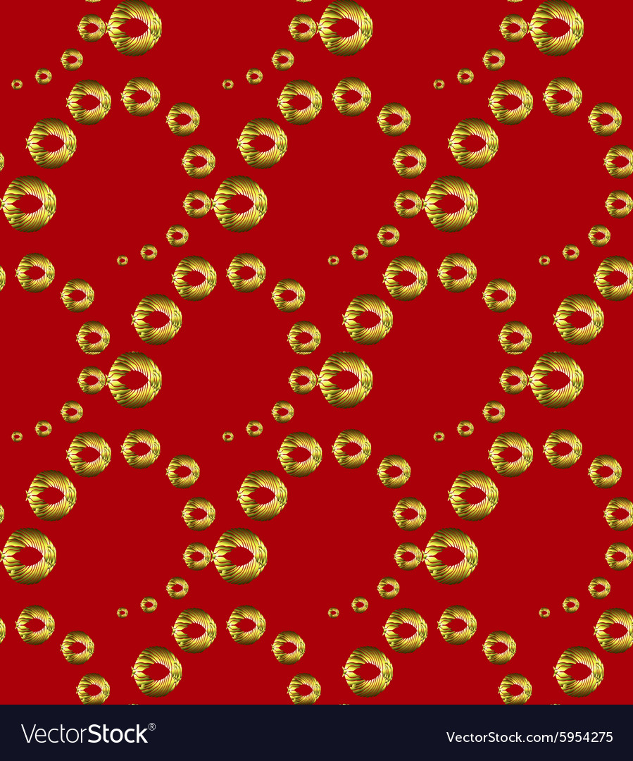 Golden ring pattern Royalty Free Vector Image - VectorStock