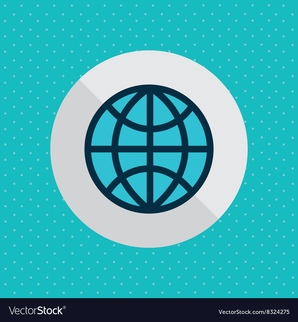Planet icon design Royalty Free Vector Image - VectorStock