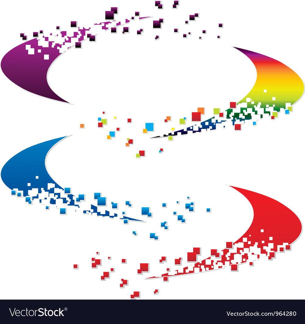 Oval diffuse logo Royalty Free Vector Image - VectorStock