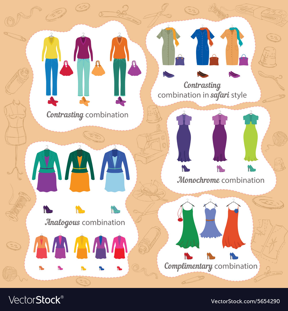 Combinations Royalty Free Vector Image - VectorStock