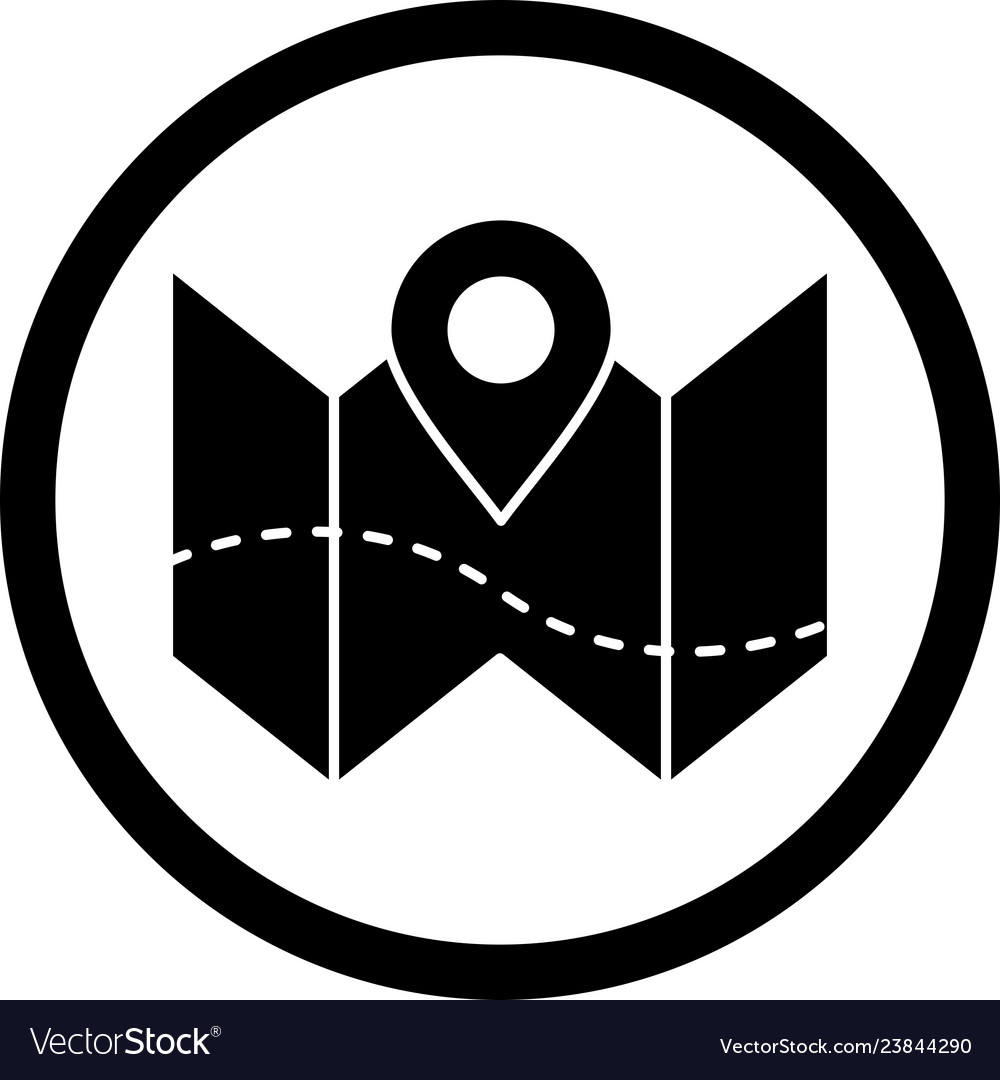 Plan map icon Royalty Free Vector Image - VectorStock