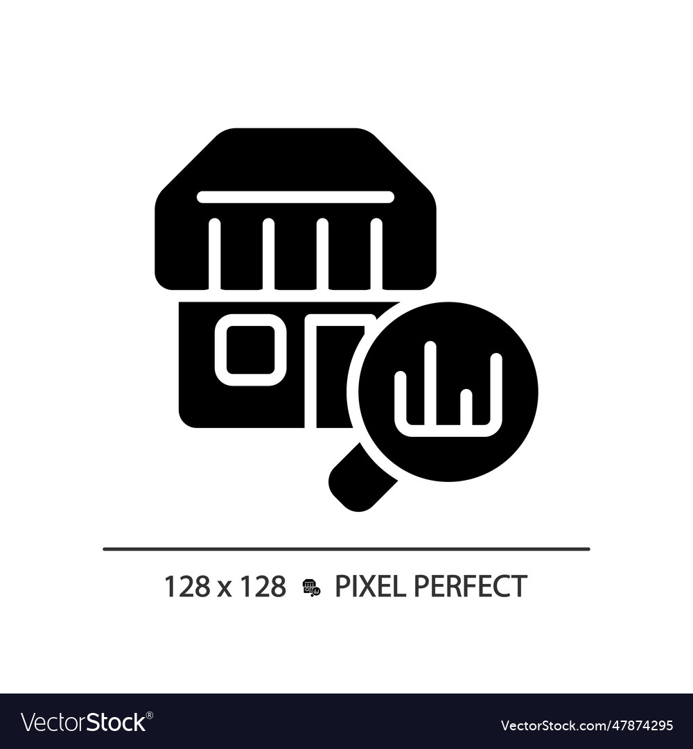 2d outlet solid icon Royalty Free Vector Image