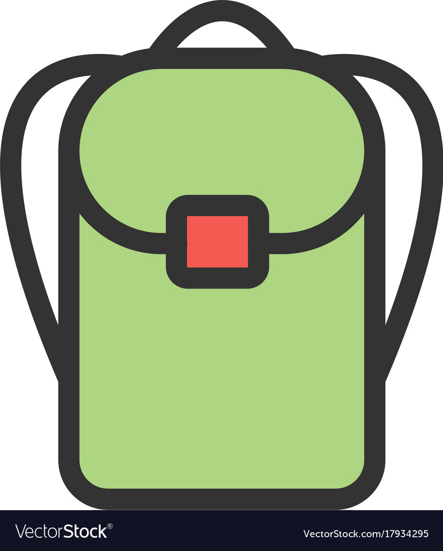 Backpack Royalty Free Vector Image - VectorStock