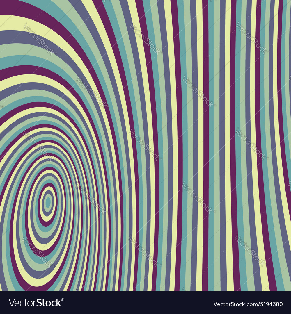 Abstract swirl background pattern with optical Vector Image