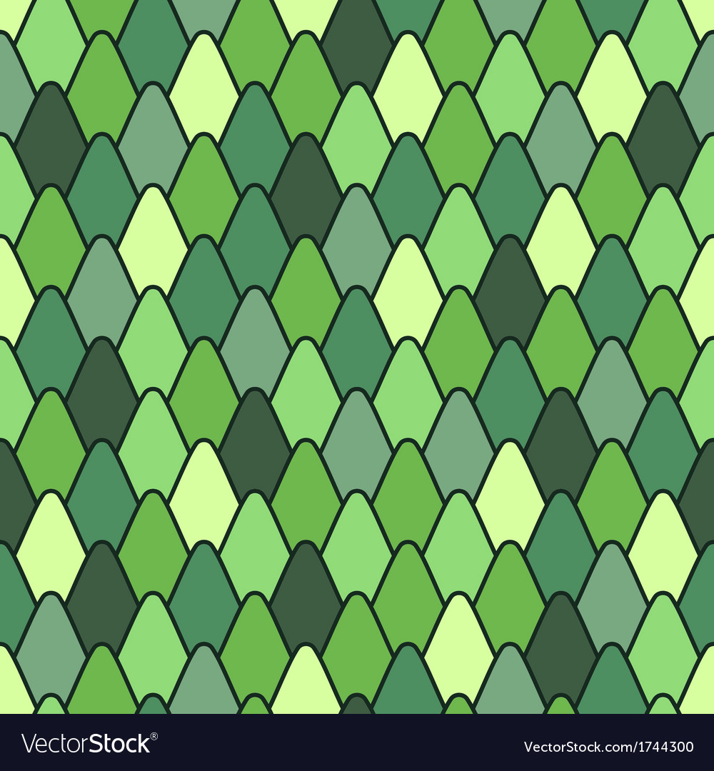 Seamless pattern with stylized scales Royalty Free Vector