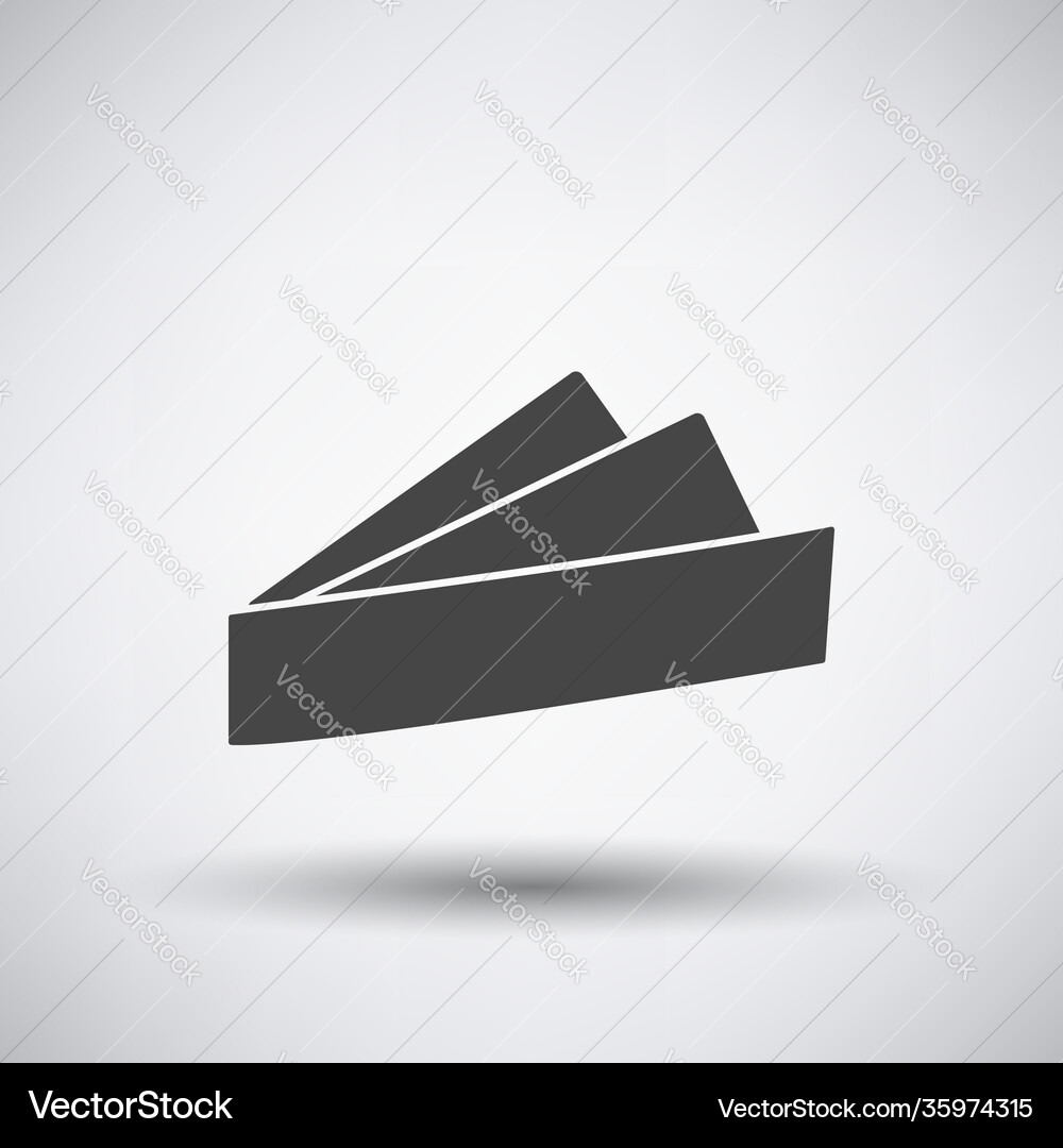 Business handkerchief icon Royalty Free Vector Image