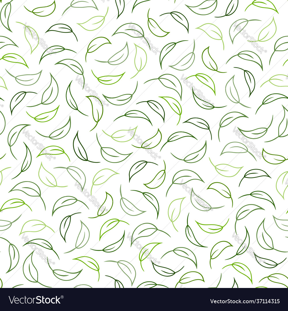 Foliage pattern Royalty Free Vector Image - VectorStock