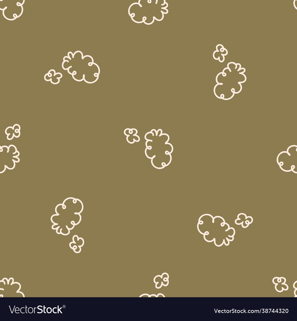 Seamless background cloud gender neutral pattern Vector Image