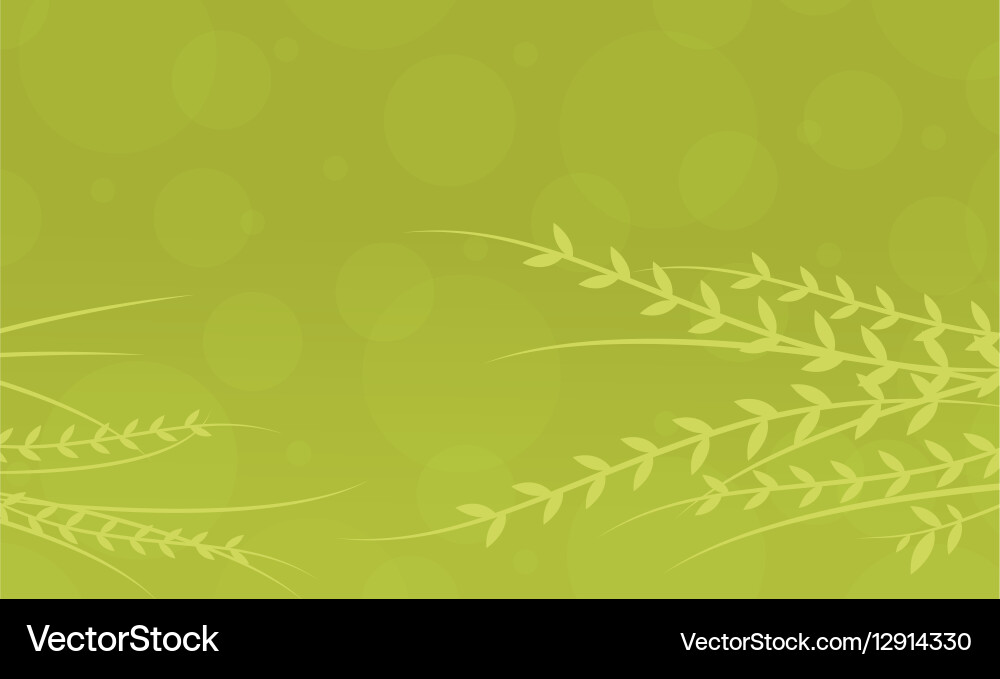 Art of spring green backgrounds Royalty Free Vector Image