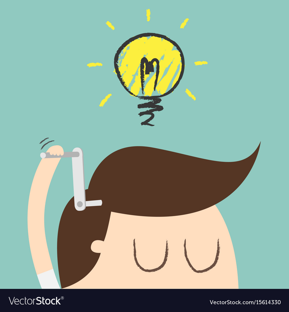 Thinking Royalty Free Vector Image - VectorStock