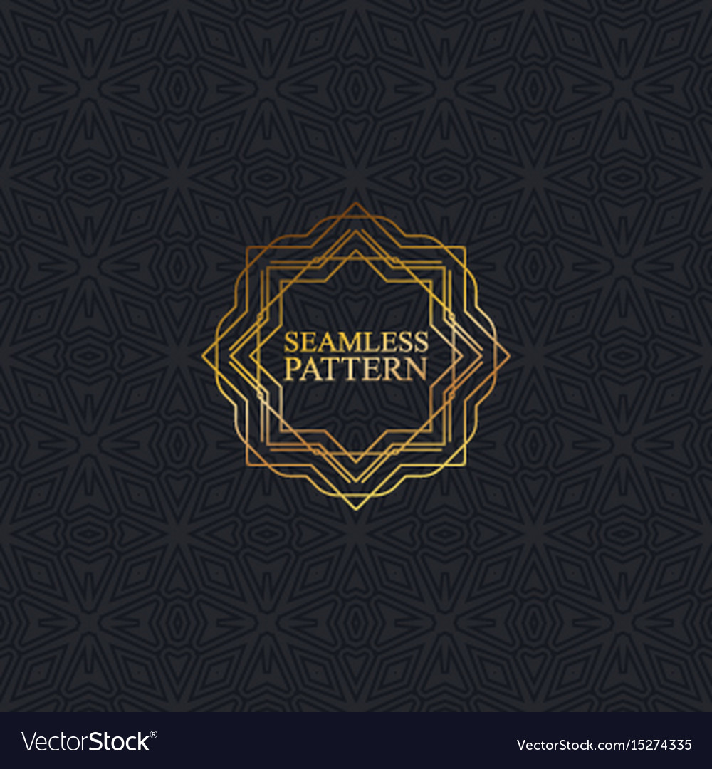 Seamless elegant pattern Royalty Free Vector Image