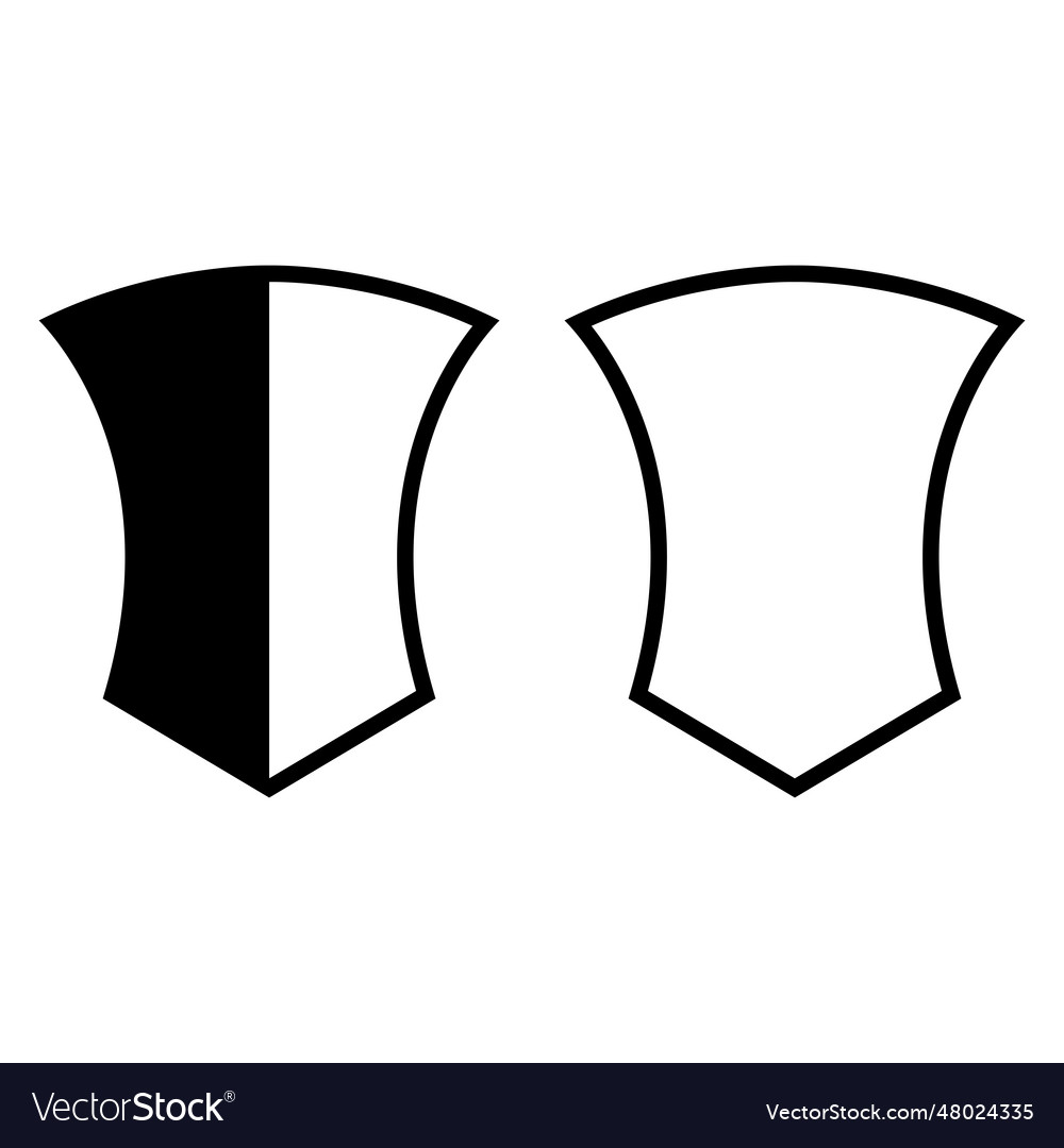 Shield logo Royalty Free Vector Image - VectorStock