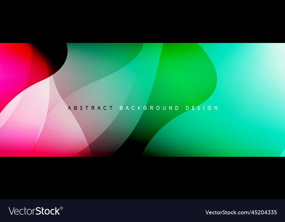 Trendy simple fluid color gradient abstract Vector Image