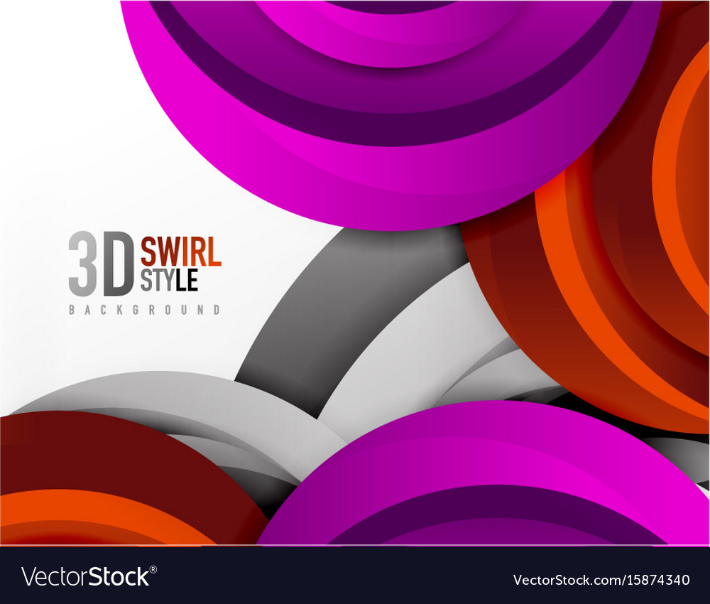 3d wave design Royalty Free Vector Image - VectorStock
