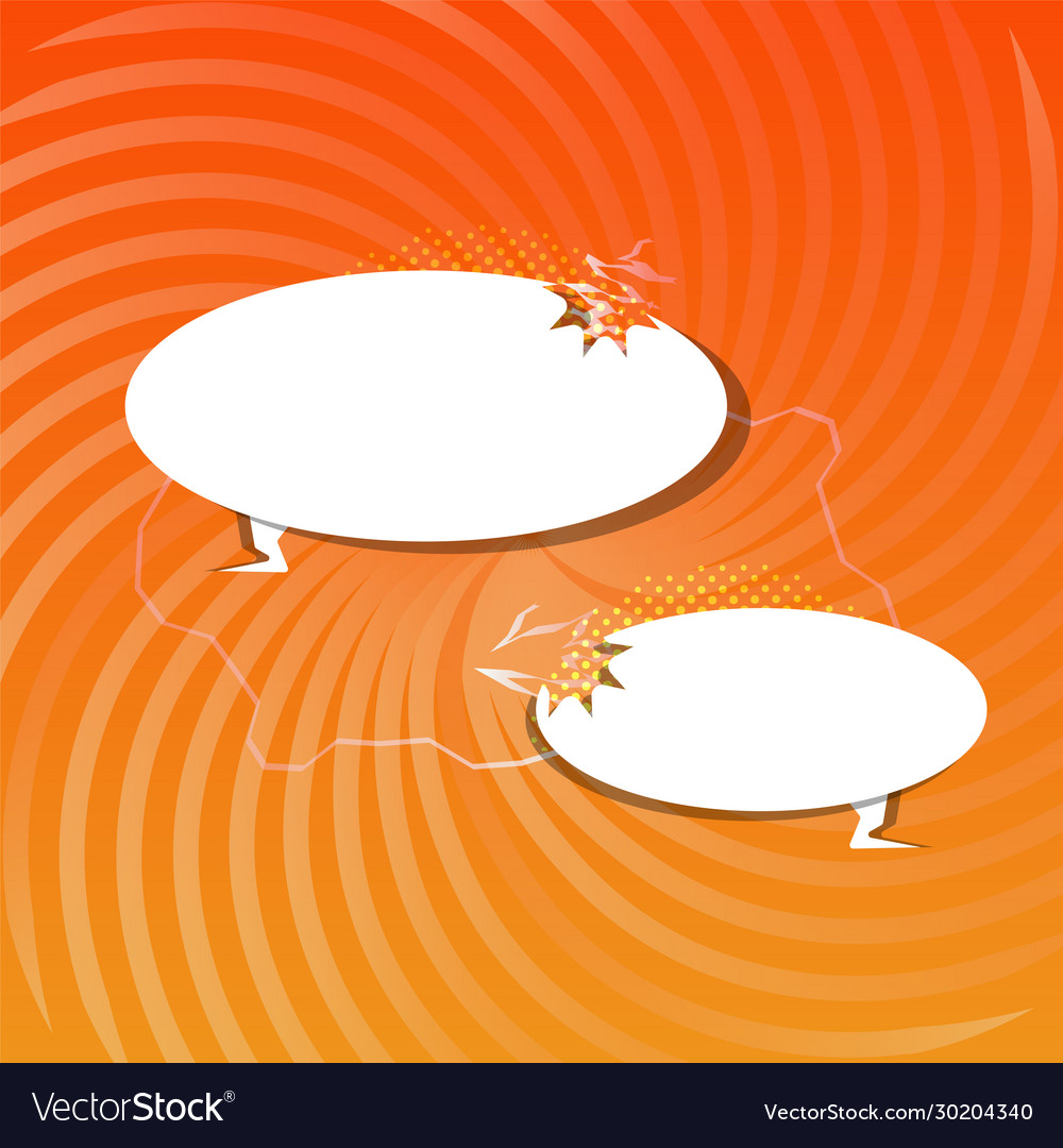 Comic bubble chat Royalty Free Vector Image - VectorStock
