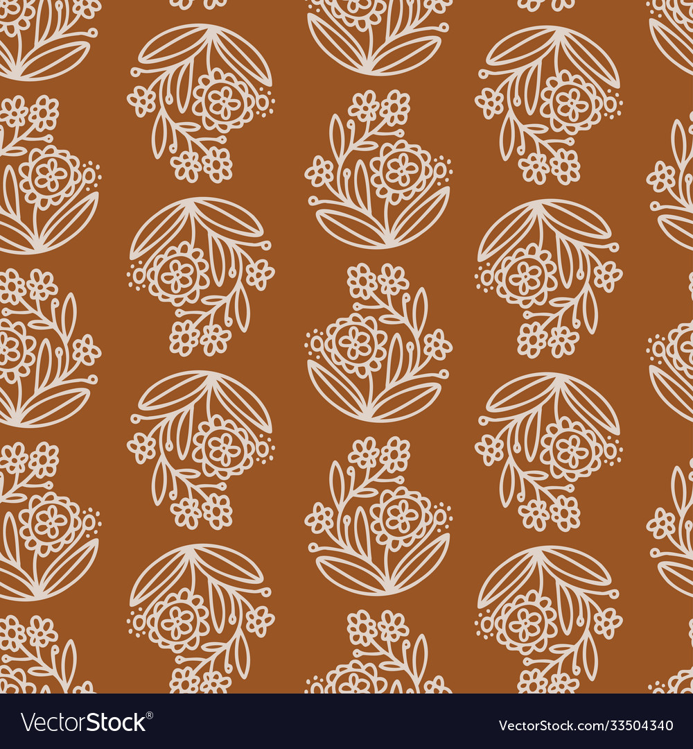 Seamless pattern ornamental lined Royalty Free Vector Image