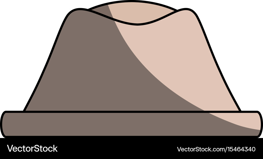Vintage hat fashion Royalty Free Vector Image - VectorStock