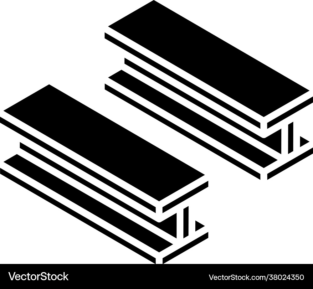Steel girders Royalty Free Vector Image - VectorStock