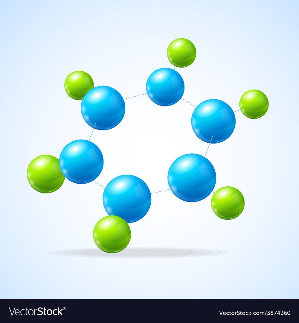 Molecule Royalty Free Vector Image - VectorStock