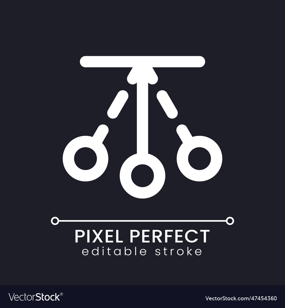 Pendulum animation pixel perfect white linear ui Vector Image Pendulum animation pixel perfect white linear ui Vector Image