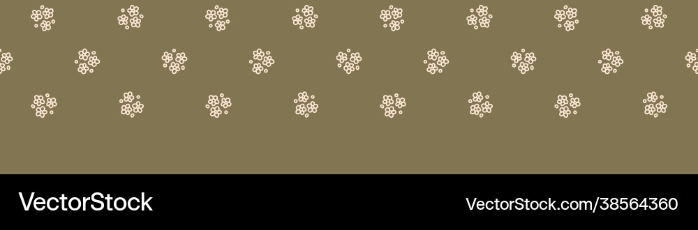 Seamless background flower gender neutral Vector Image