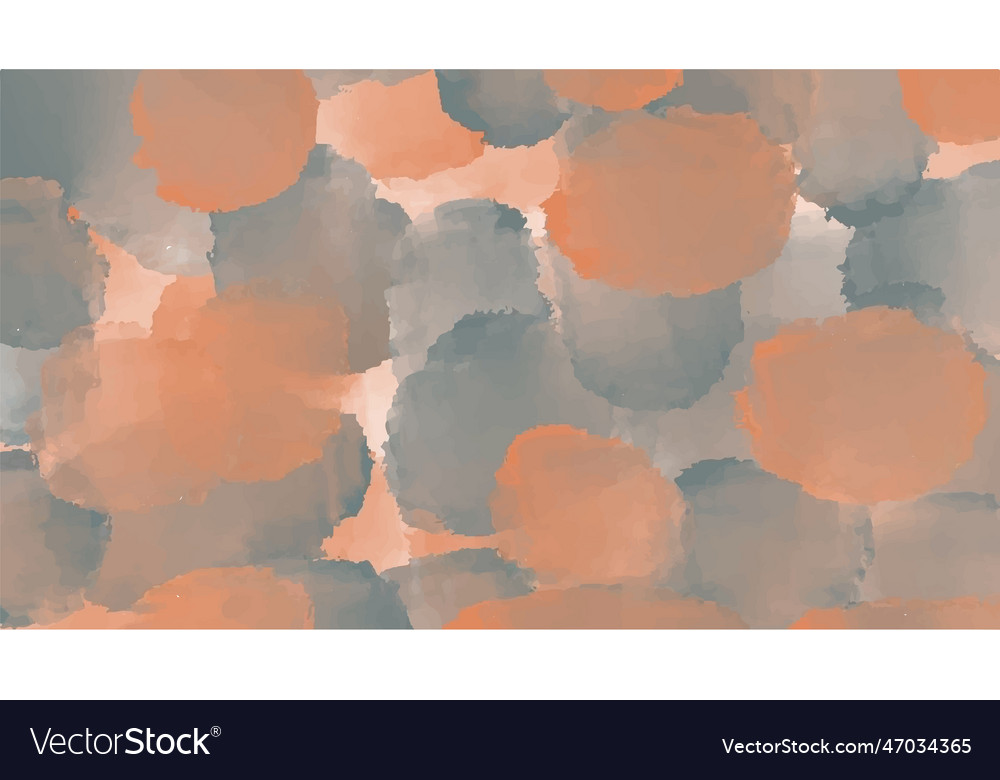 Earth tone watercolor minimal design for text Vector Image