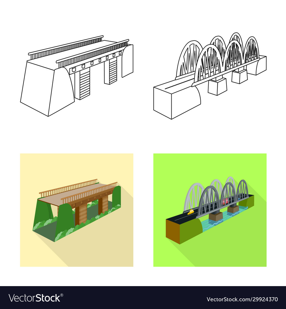 Isolated Object Connection And Design Symbol Vector Image