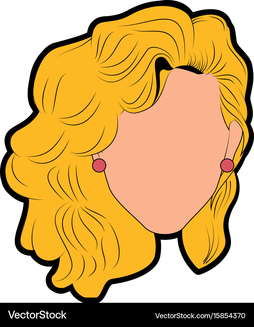 Retro woman icon Royalty Free Vector Image - VectorStock