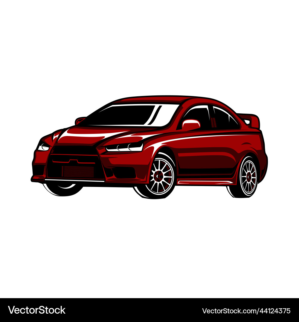 Modern luxury car sport Royalty Free Vector Image