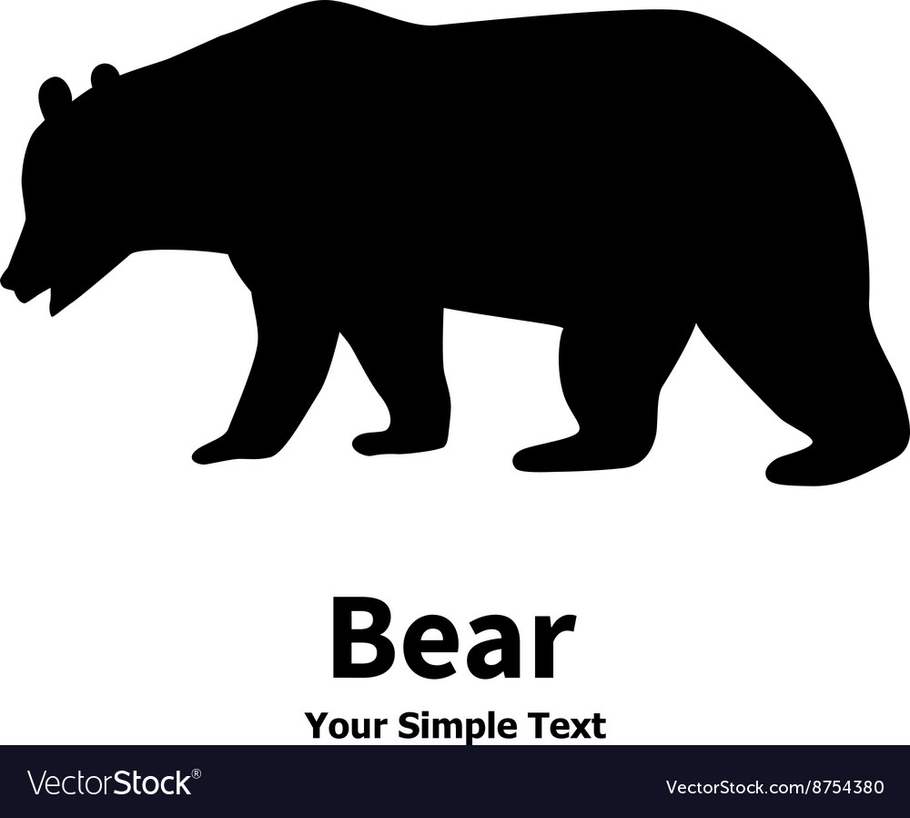 Bear Royalty Free Vector Image - VectorStock