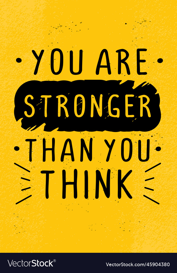 Motivational quote poster motivation text you Vector Image