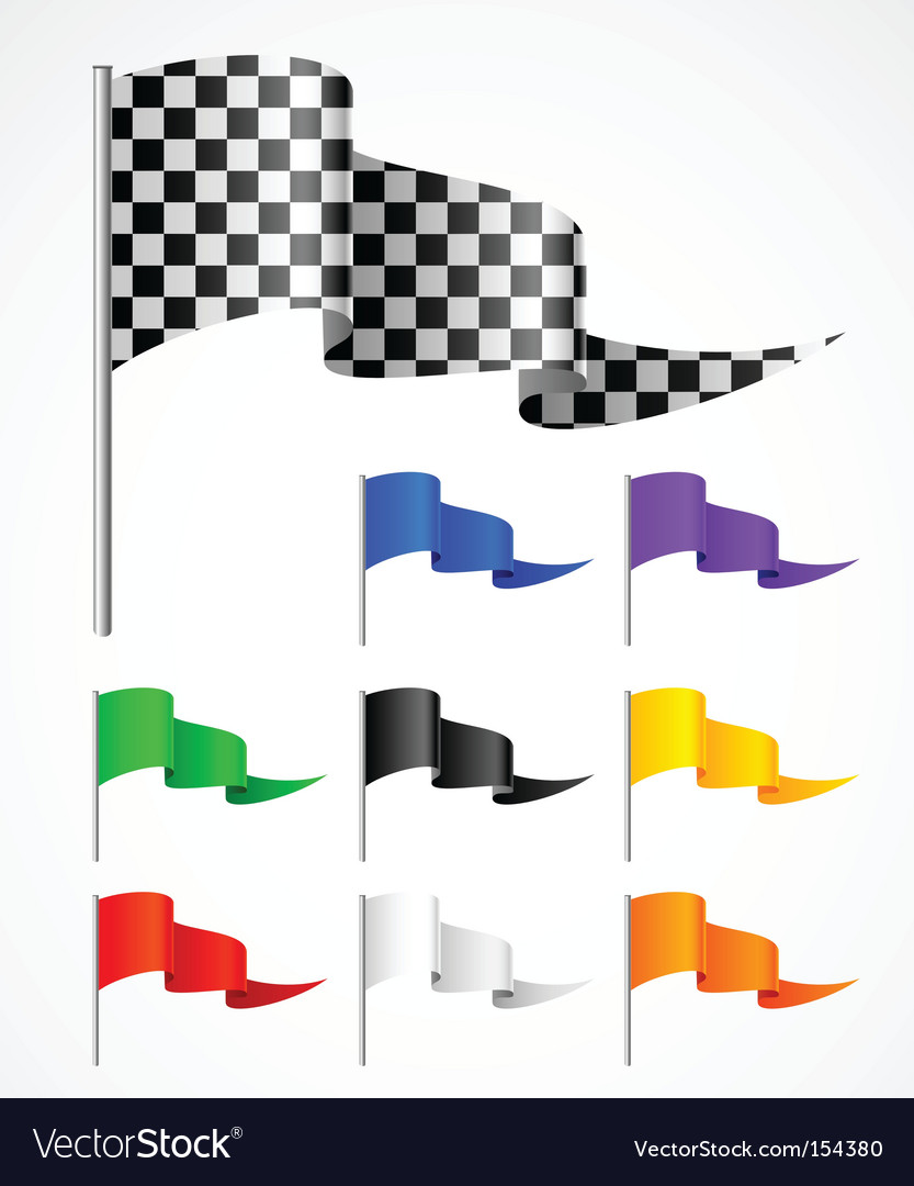 Triangular Checkered Banner