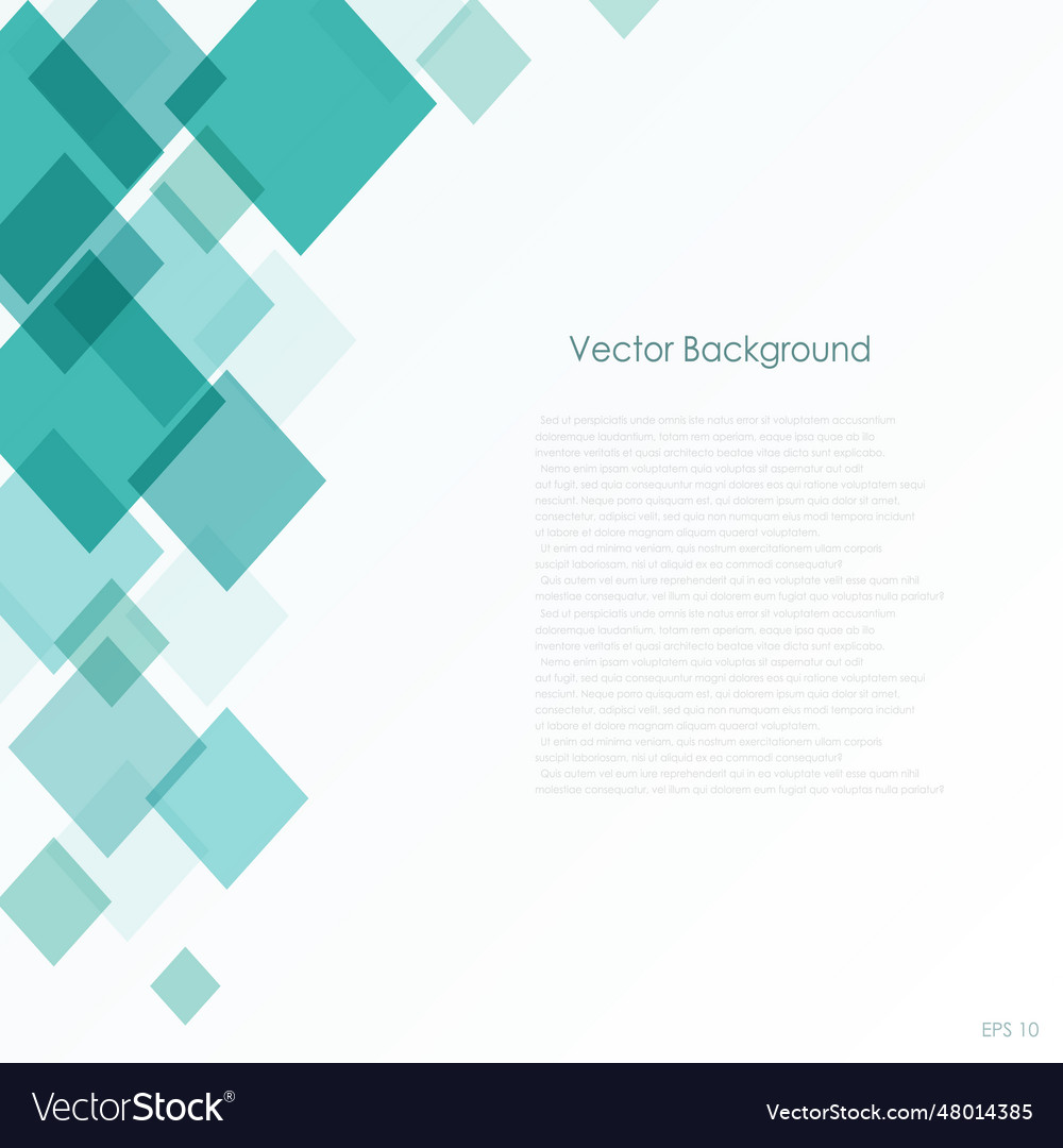 Abstract geometric background with transparent Vector Image