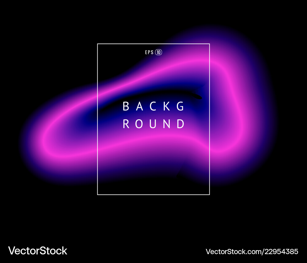 Beautiful colorful light effect of neon Royalty Free Vector