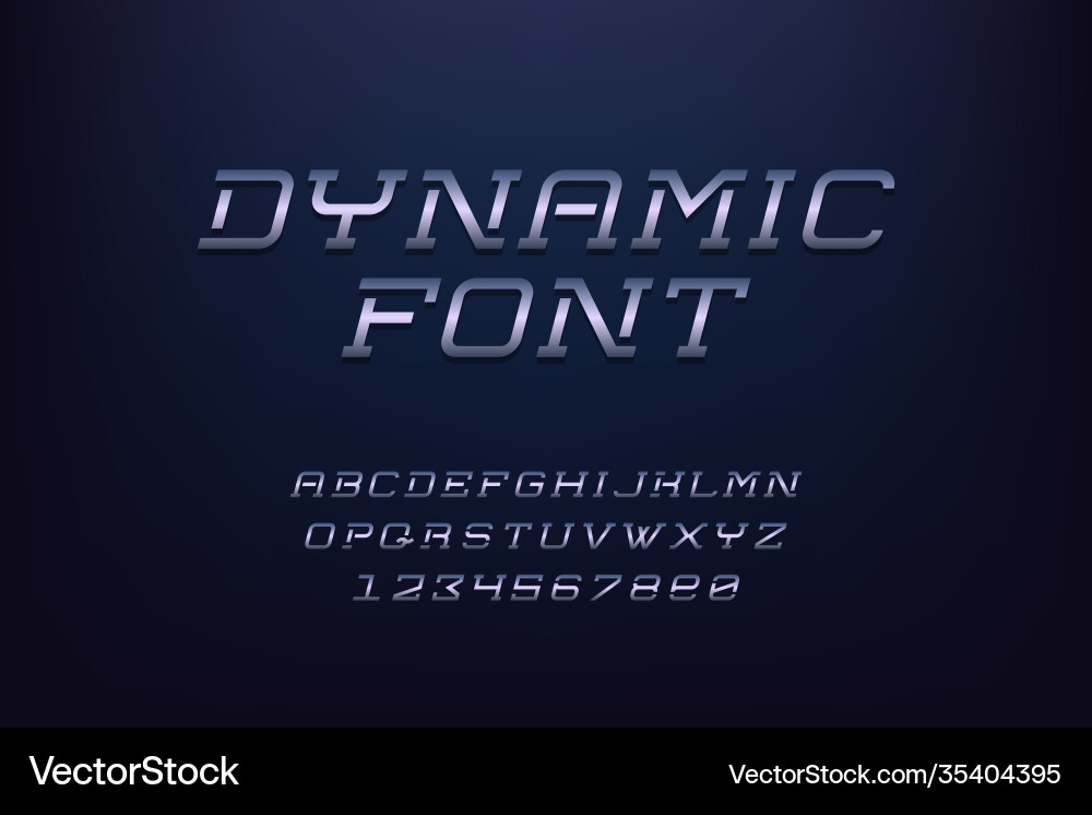 Alphabet minimalist typeface capital letters Vector Image