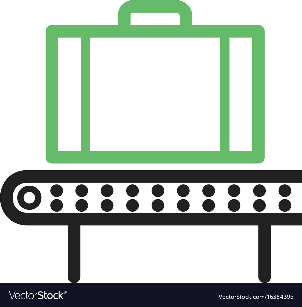 Checking bag Royalty Free Vector Image - VectorStock