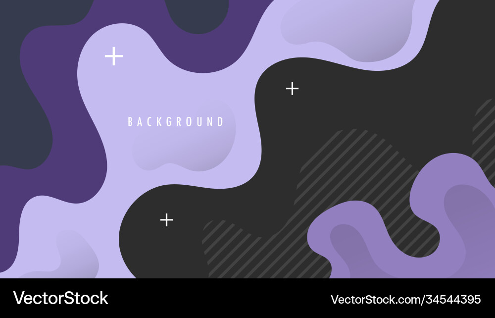 Wavy wave shape with purple violet color Vector Image