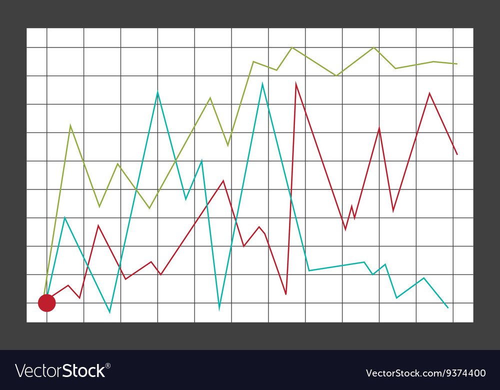 Statistics chart Royalty Free Vector Image - VectorStock