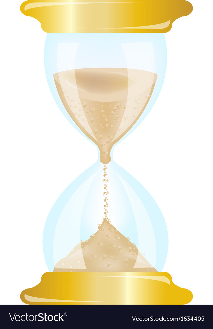 Hourglass Royalty Free Vector Image - VectorStock